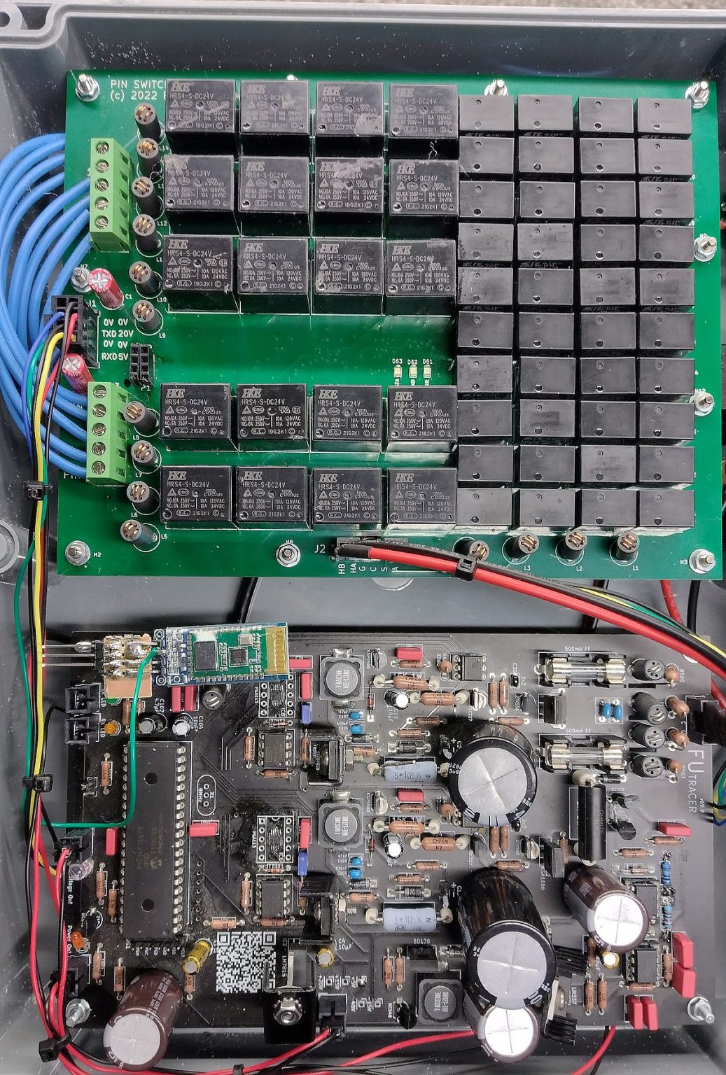 Matrix (Pin Switch) Board for uTracer – Black Magic Amplifiers